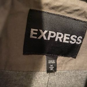 Express | Jackets & Coats | Military Hooded Jacket | Poshmark